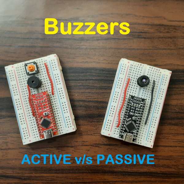 Active and Passive Buzzer- Discussed | Hackaday.io