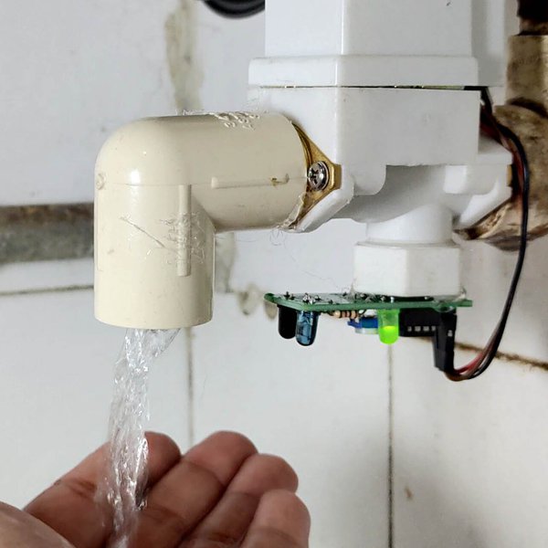 Automatic Infrared Water Tap at $5 | Hackaday.io