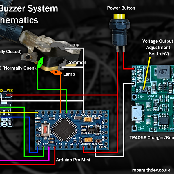Wireless Quiz Buzzer System with nRF24L01 Arduino | Hackaday.io