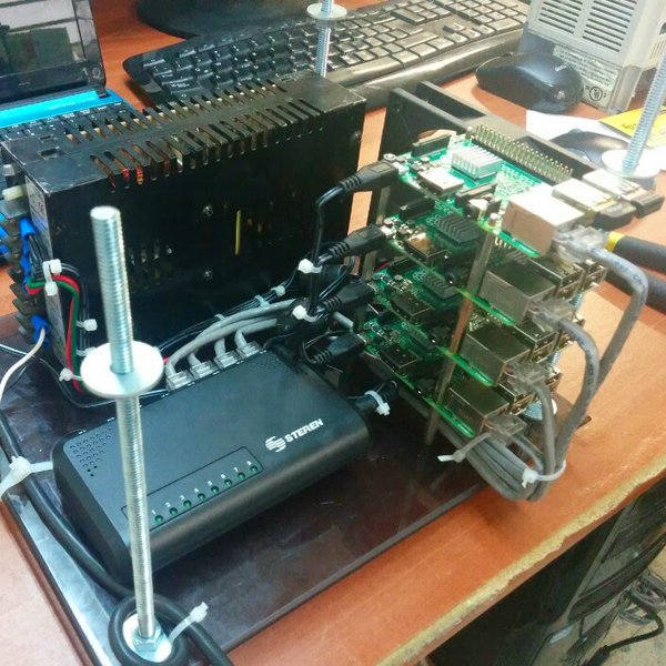 Raspberry Pi Cluster for ERP server | Hackaday.io