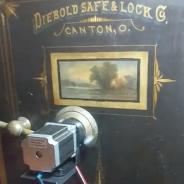 Safe Cracker built for late 1800s Diebold safe | Hackaday.io