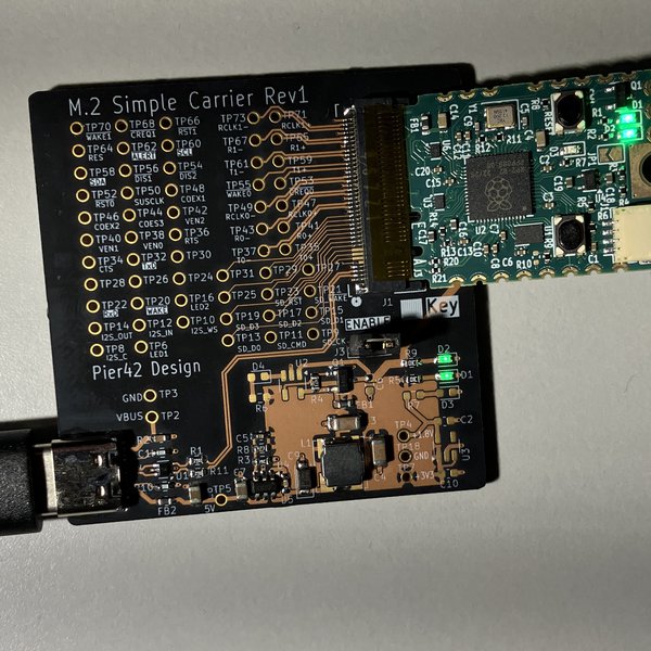 M.2 A-E Key Simple Carrier Board | Hackaday.io