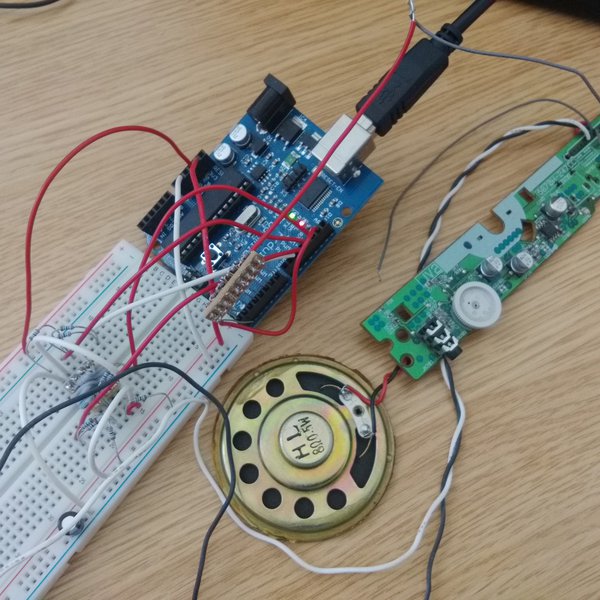Partially Salvaged Arduino Audio Sample Player