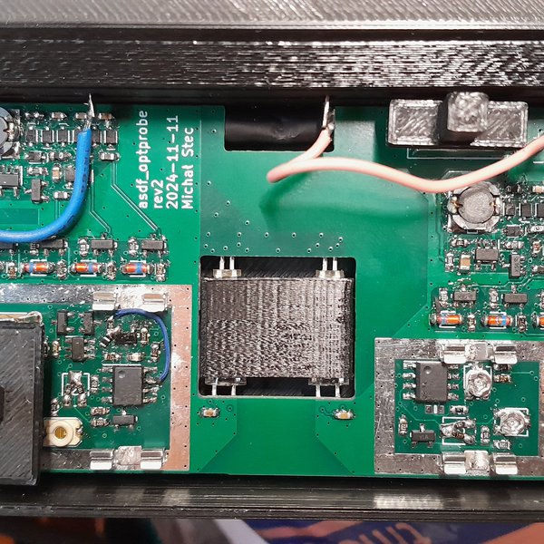 Oscilloscope probe with optical isolation | Hackaday.io