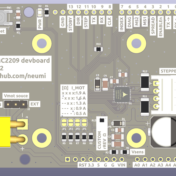 Tmc2209 Arduino Shield Development Board 3078
