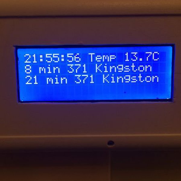 Bus Countdown Timer | Hackaday.io