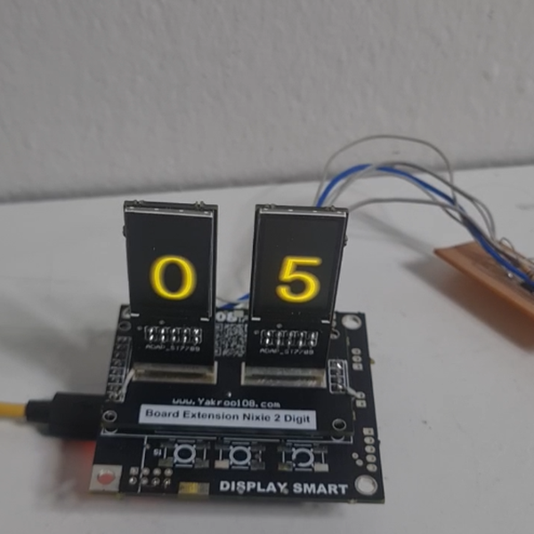 2 DIGIT Nixie Lcd Clock | Hackaday.io