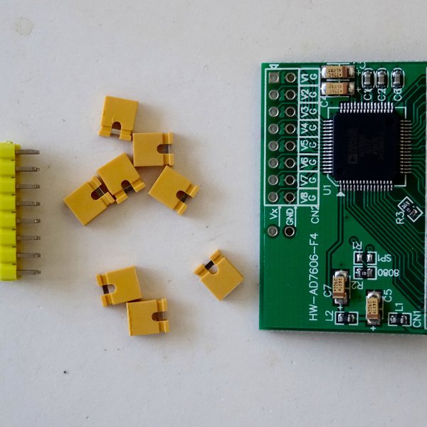 Adding Ad7606 Module Arduino Support In Visuino