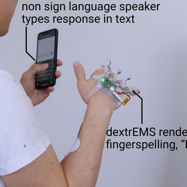 DextrEMS: Enhancing Communication through Haptic | Hackaday.io