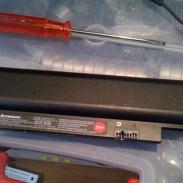 Replacing Lenovo Laptop Lithium Batteries | Hackaday.io