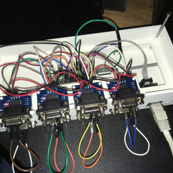8-Port RS232 to Ethernet Server | Hackaday.io