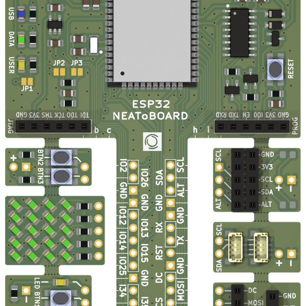 NEAToBOARD ESP32 | Hackaday.io