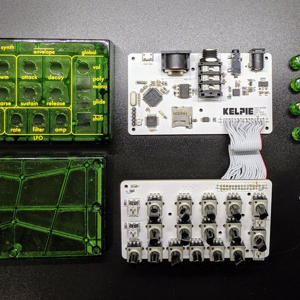 KELPIE: Subtractive Synth for Keyboard Controllers | Hackaday.io
