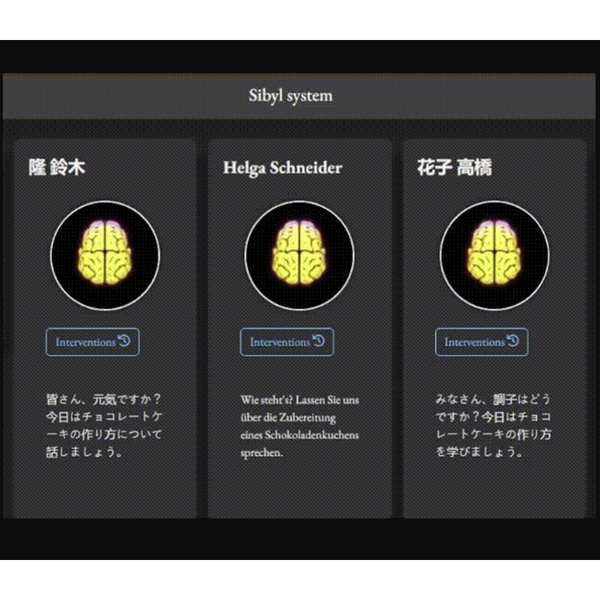Sibyl System a Conversation Simulation System | Hackaday.io