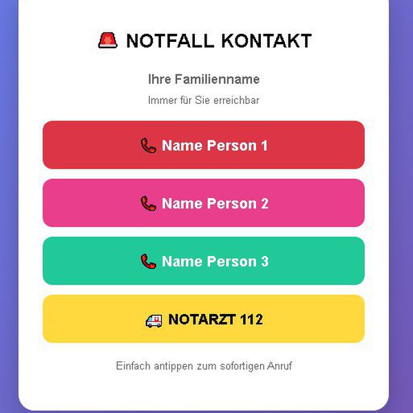 QR-Code Notfallkontakt-System | Hackaday.io