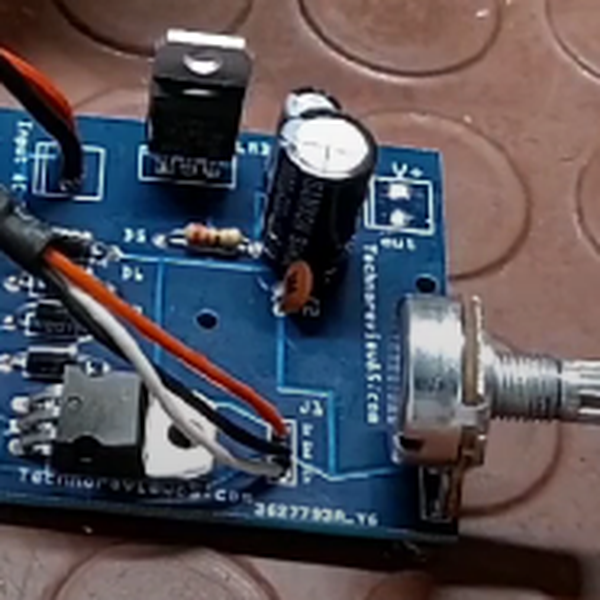How to make easy Voltage regulator with customized | Hackaday.io