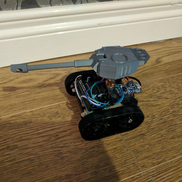 Bluetooth Low Energy Controlled Tank | Hackaday.io