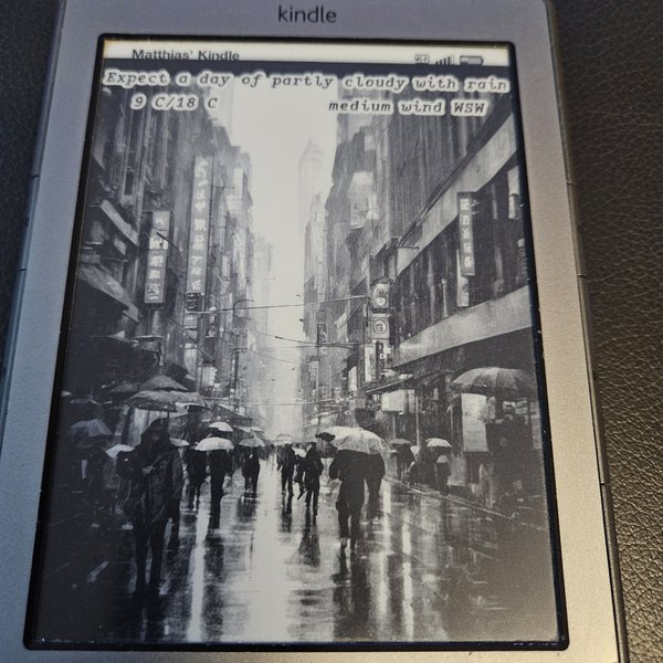 Kindle Weather
