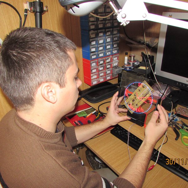 R-clock POV | Hackaday.io