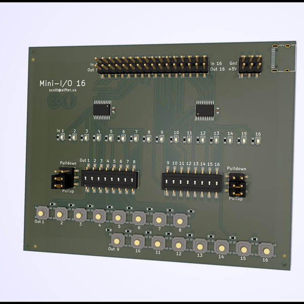 Mini-I/O 16 | Hackaday.io