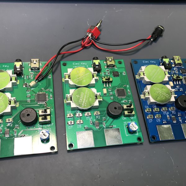 Electric keyer with text messenger | Hackaday.io