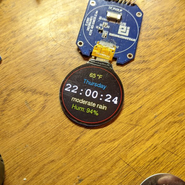 ESP32-wroom-32 Smartwatch | Hackaday.io