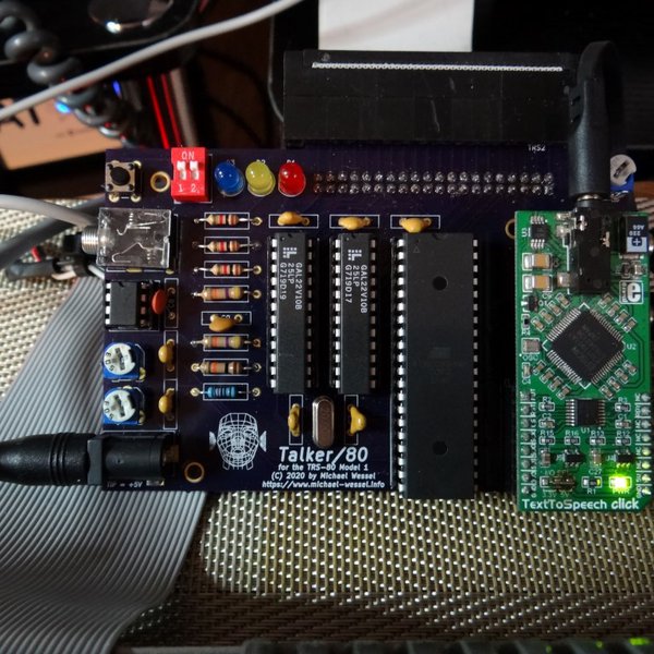 Talker/80 for the TRS-80 Model 1, 3, and 4 | Hackaday.io