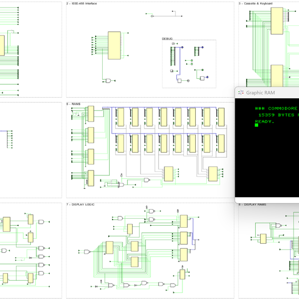 Simulating the Commodore PET at Signal Level | Hackaday.io