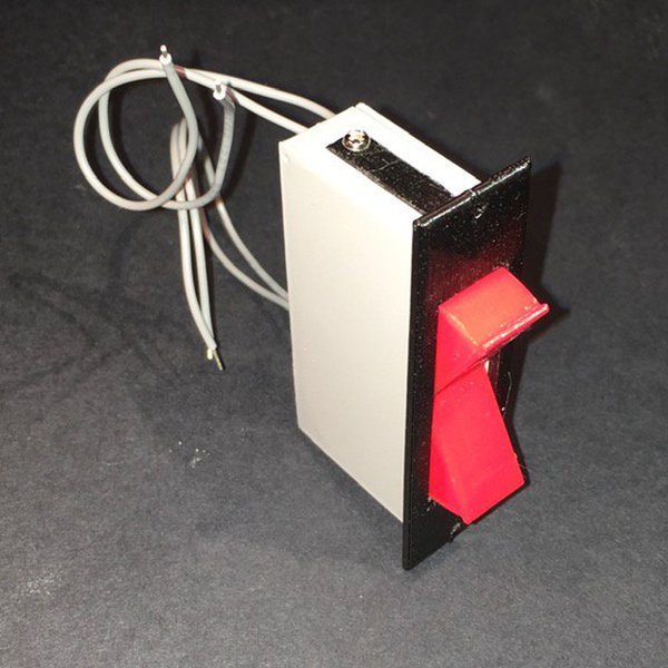 Mostly 3D Printed Rocker Switch | Hackaday.io
