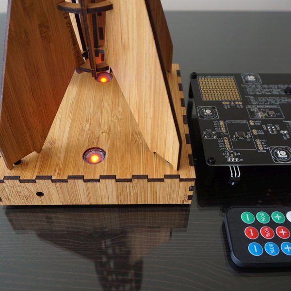 Laser-Cut Rocket Model Kit & RGB LED Dev Board | Hackaday.io