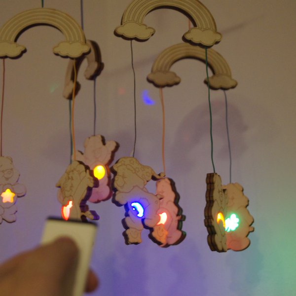 Arduino Controlled LED Baby Mobile | Hackaday.io