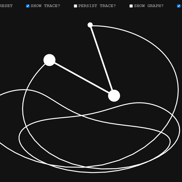 Interactive Double Pendulum Playground | Hackaday.io
