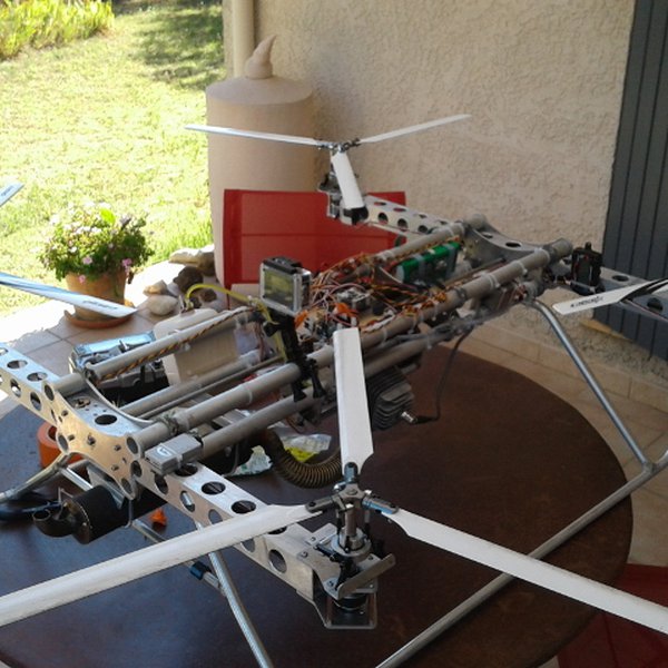 Multicopt: Gas Engine Drone | Hackaday.io