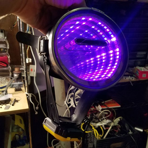 Infinity Mirror Scuba Mask | Hackaday.io