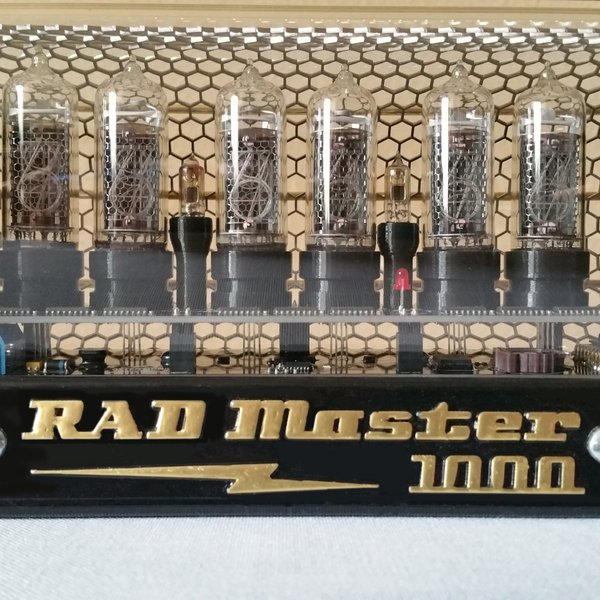 the RAD Master 1000 - a very special Nixie clock | Hackaday.io