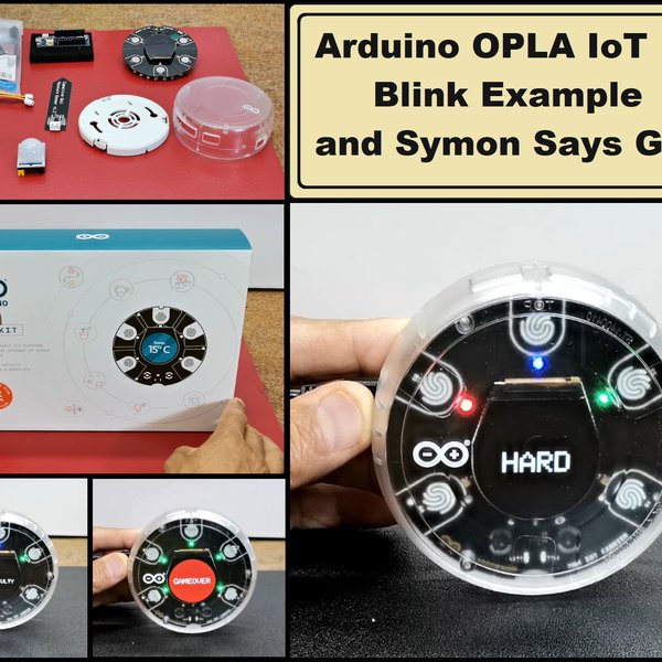 Arduino OPLA IoT Kit Blink Example and Symon Says | Hackaday.io