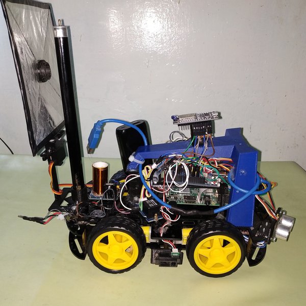 UV Sanitizing Autonomous Robot | Hackaday.io