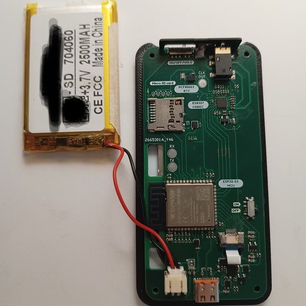 Music32-V2 - Portable music player | Hackaday.io