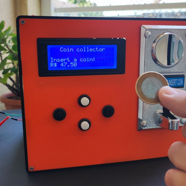 Coin collector and register for vending machines | Hackaday.io