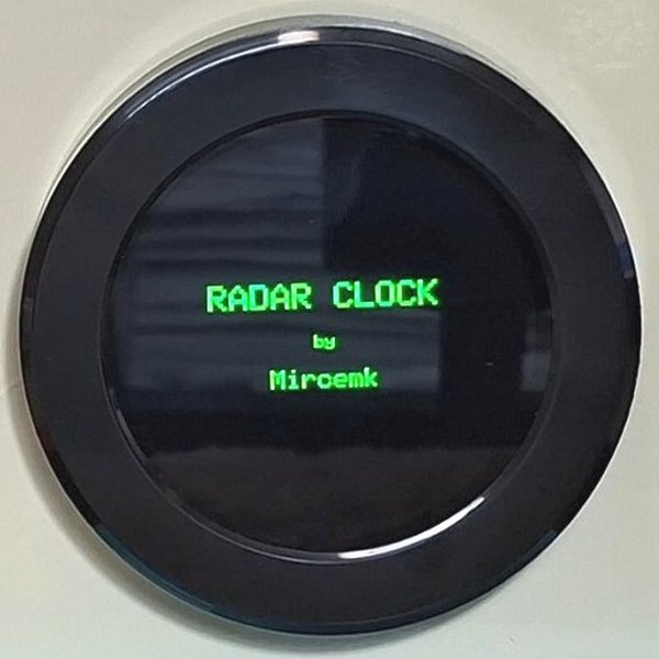 Radar Clock on Elecrow’s 2.1 HMI Round Display | Hackaday.io