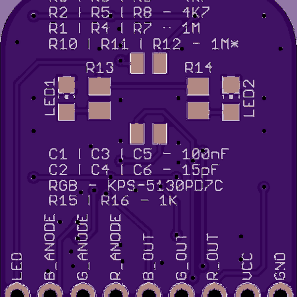 RGB color sensor breakout board | Hackaday.io