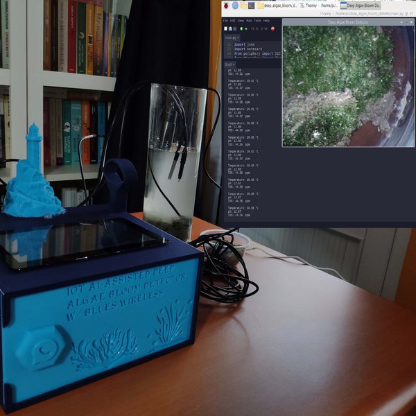 IoT AI-assisted Deep Algae Bloom Detector | Hackaday.io