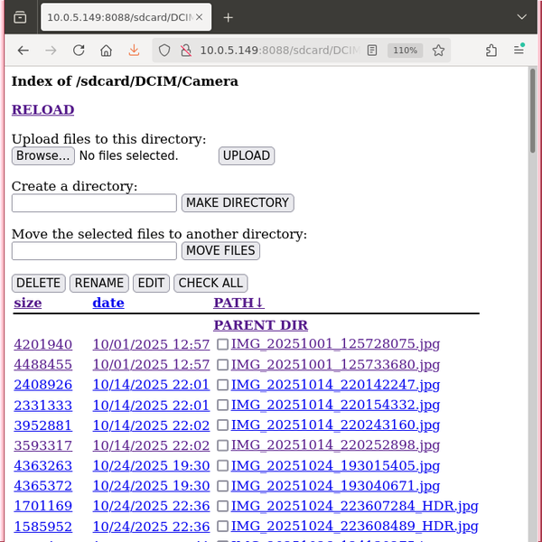 Web based file manager | Hackaday.io