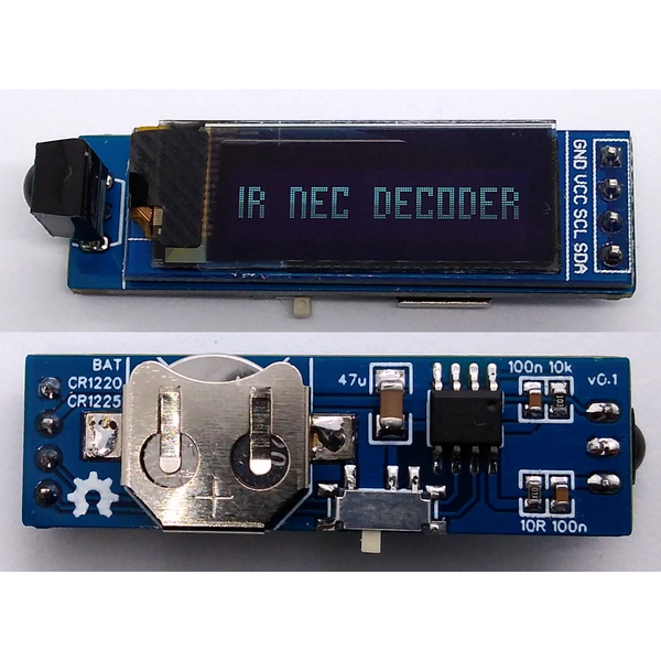 ATtiny13A TinyDecoder IR | Hackaday.io
