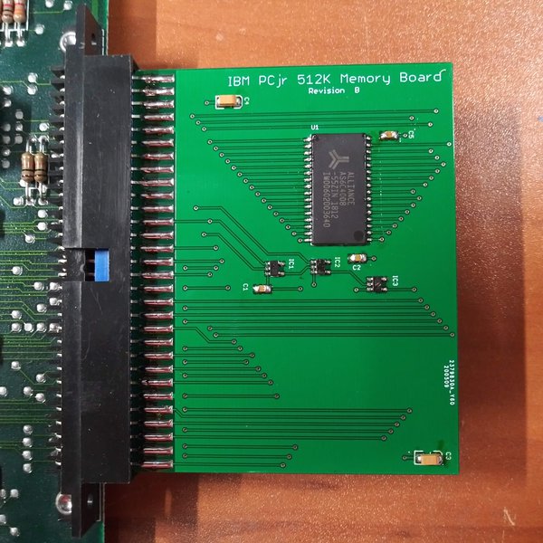 IBM PCjr 512k Memory Expansion Board | Hackaday.io