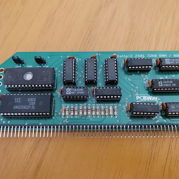 ZX81 Homebrew Clone for Baffa-2 Project | Hackaday.io
