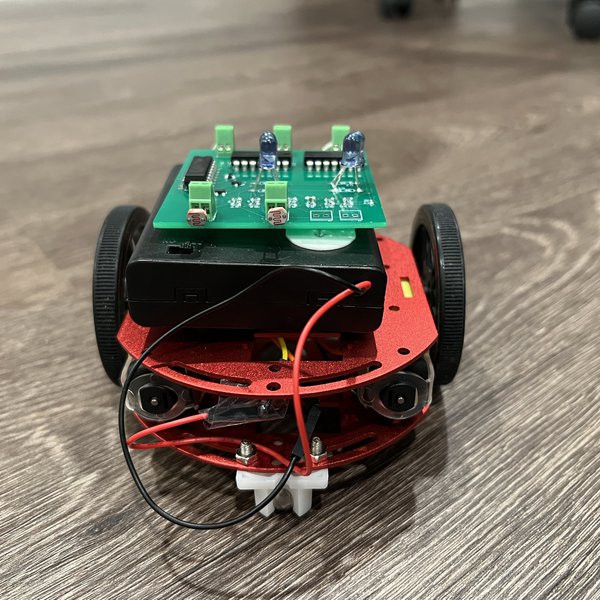 Analog Light Chasing Robot | Hackaday.io