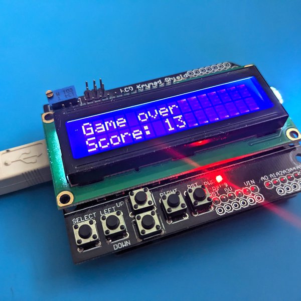 Retro Racing Game on a 16x2 Character LCD | Hackaday.io