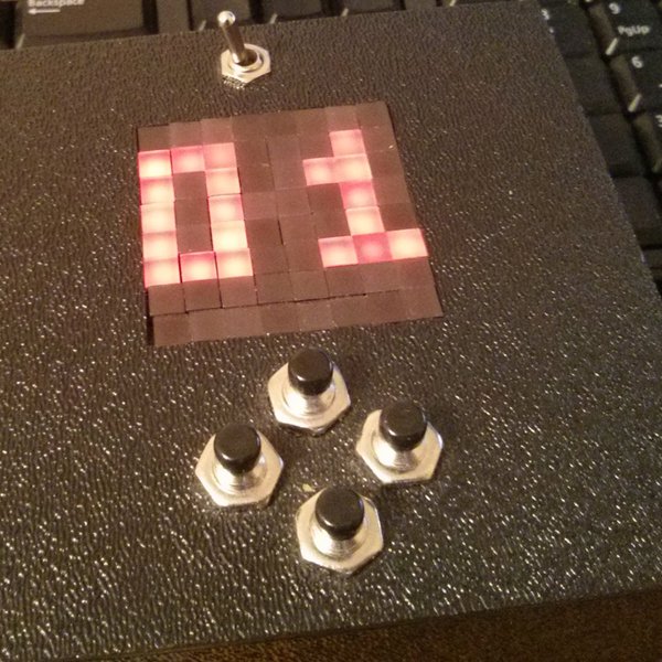 Led Matrix Game System Hackaday Io