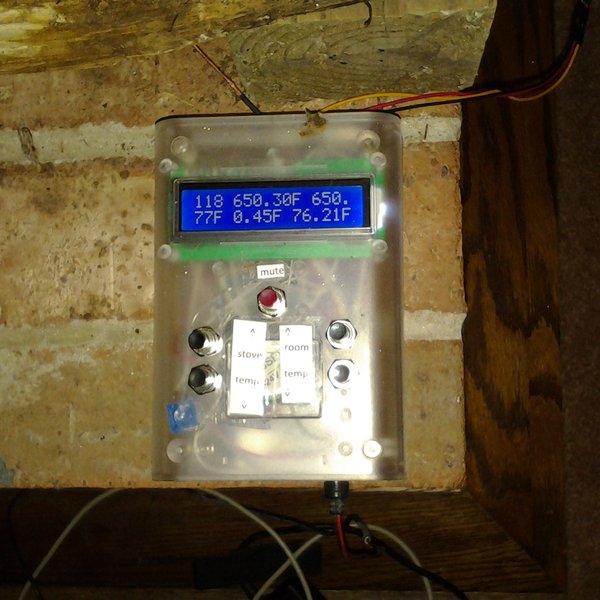 Arduino Wood Stove Controller